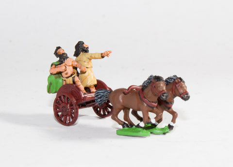 CPA1 Caledonian & Pictish: Two horse Chariot with General & driver ...