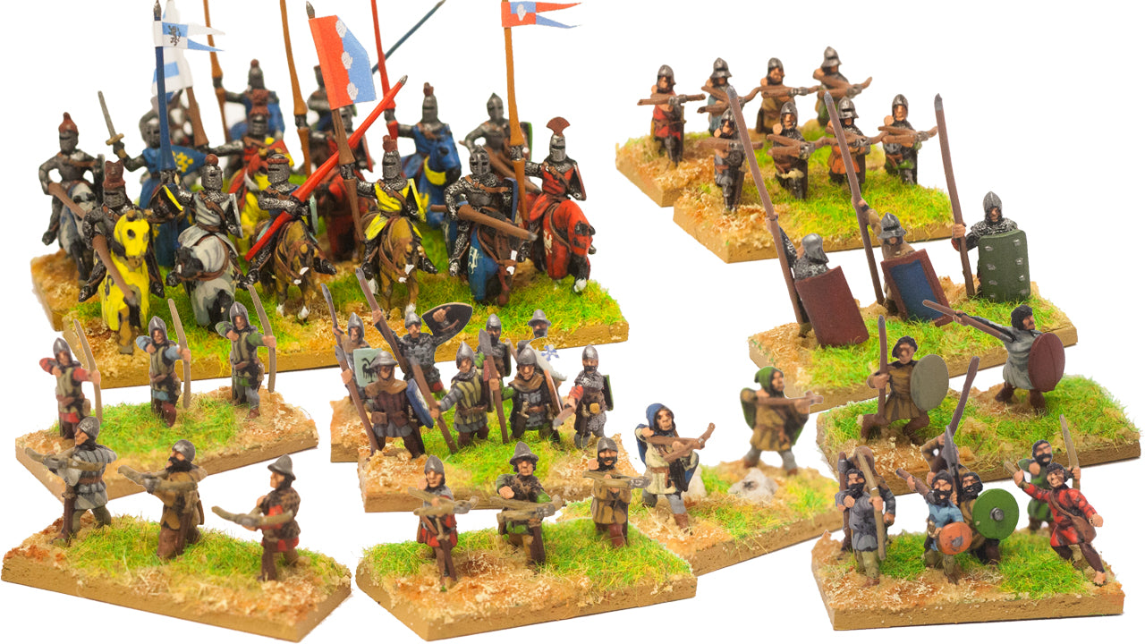 15mm Pre-Painted Medieval French 1330-1346 DBA Army #PDBA6 – Essex ...