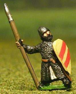 MER35 Late Medieval: Isleman / Galloglaich in Mail Coat with Kite Shie ...