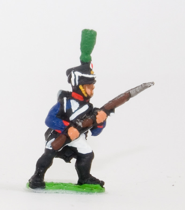 PN66 French: Line Infantry 1806-1812: in Shako, advancing with Musket ...