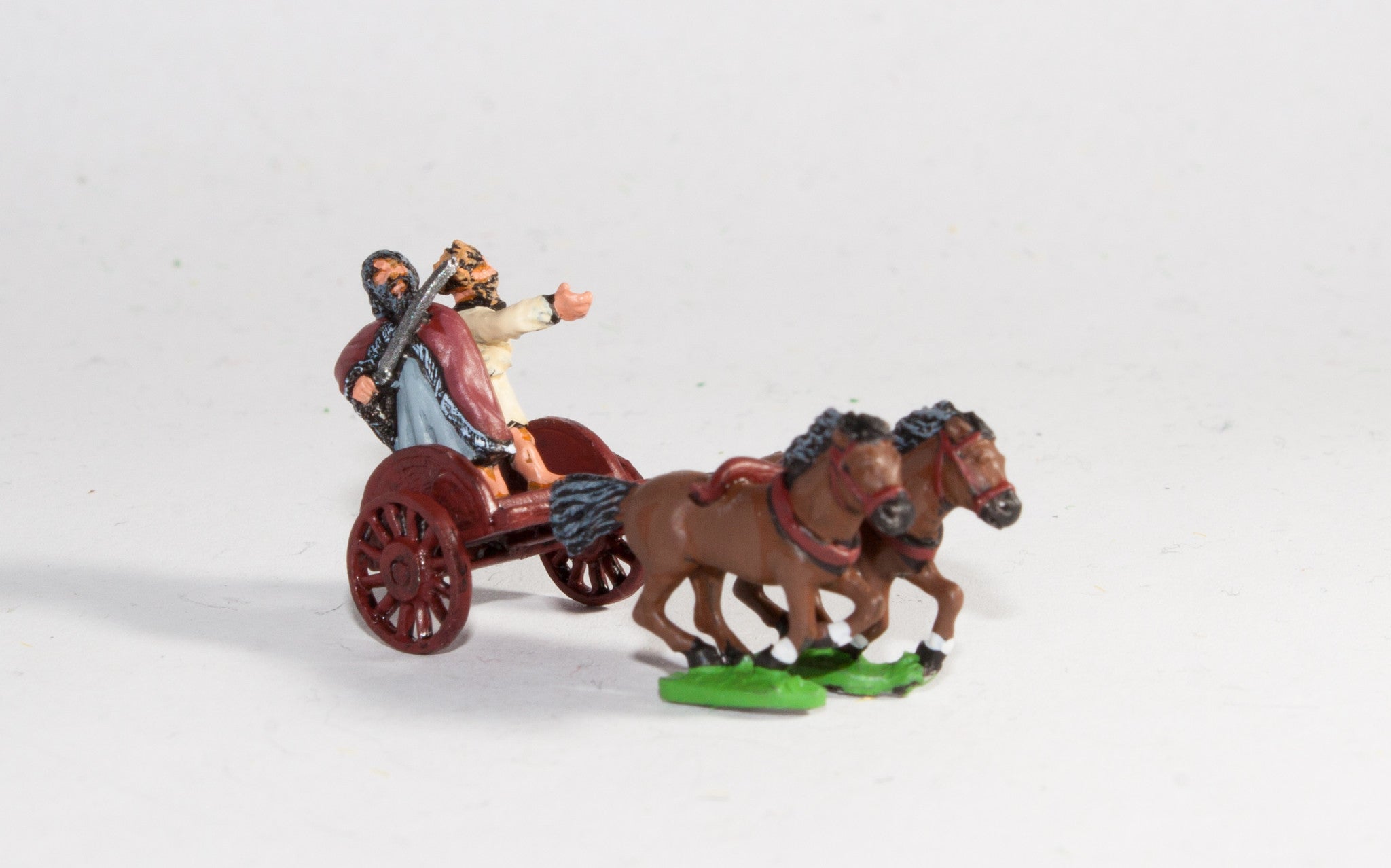SIA1 Scots Irish: Two horse Chariot with driver & General – Essex ...